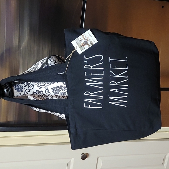 Rae Dunn | Bags | Rae Dunn Farmers Market Canvas Tote | Poshmark